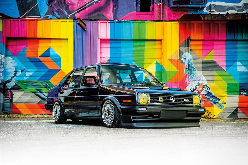 Độ Jetta Mk2 – Angel thay thế động cơ nguyên bản bằng động cơ VR6